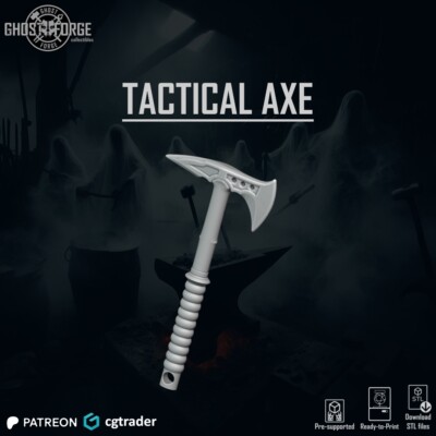 Tactical Axe modern military custom weapon for GI Joe & other action ...