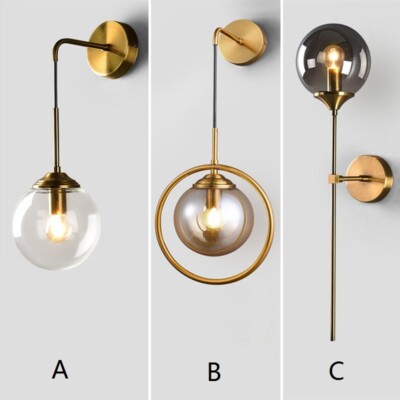 Room Wall Lamps Bar Glass Wall Chandelier Indoor Wall Light Kitchen ...