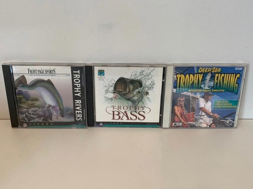 Trophy Bass, Rivers, Deep Sea Fishing PC Game Lot | eBay