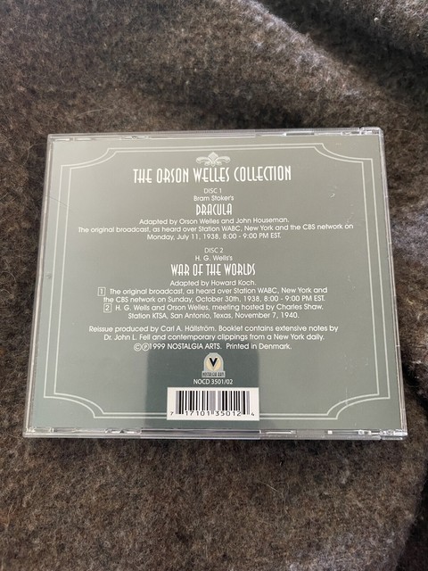 The Orson Welles Collection: Dracula and War of the Worlds by Orson ...