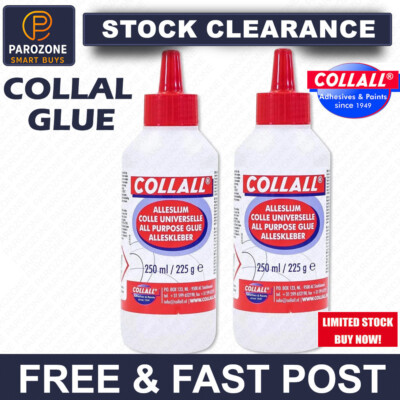 Collall All Purpose Glue - 250ml Bottles - Craft/Home/Office - FREE UK ...