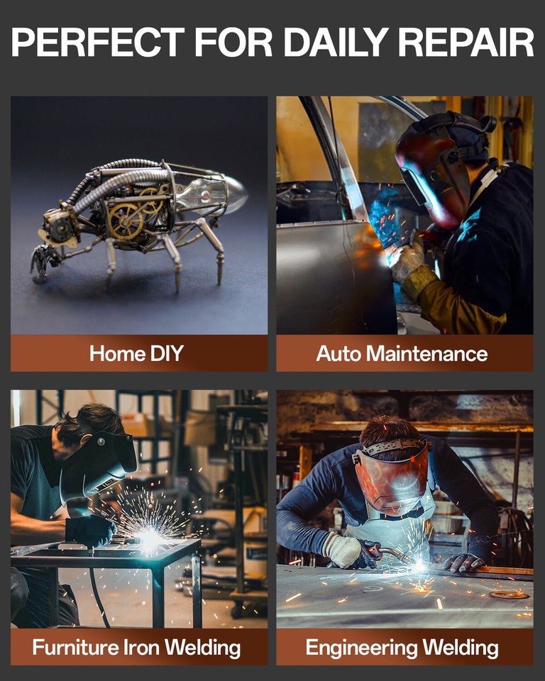 110V/220V MIG Welder & TIG Gun,7in1 200A Gas Gasless MIG/TIG/Pulse MIG ...