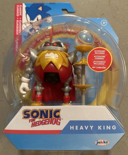 New Sonic the Hedgehog: Heavy King Classic Action Figure Jakks Pacific ...