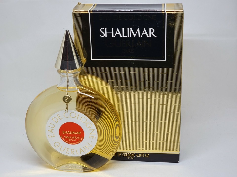 Guerlain Shalimar 200 ml 6.8 OZ Eau de COLOGNE (Splash) RARE! Original ...