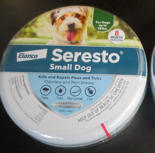 Seresto Flea & Tick Collar for Small Dogs up to 18-lbs -1 collar ...
