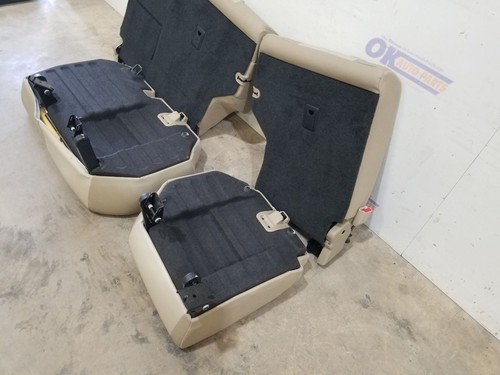 18 2018 TOYOTA 4RUNNER SR5 REAR SEAT SET TAN VINYL WITHOUT HEADREST | eBay