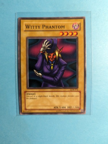 Yu-Gi-Oh TCG WITTY PHANTOM, #LOB-072, NP NM+ | eBay