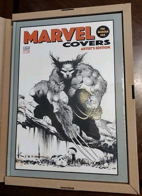 Marvel Covers the Modern Era Artist's Edition IDW HC New Sealed Sam ...