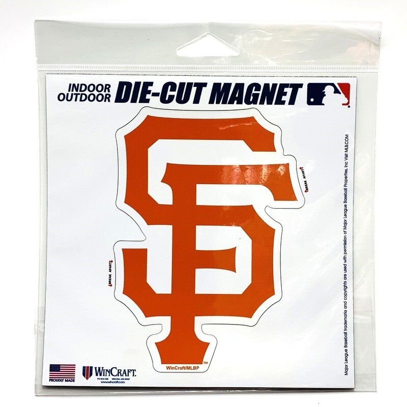 San Francisco Giants Magnet 3x5 Outdoor Rated Vinyl Auto Fridge MLB ...