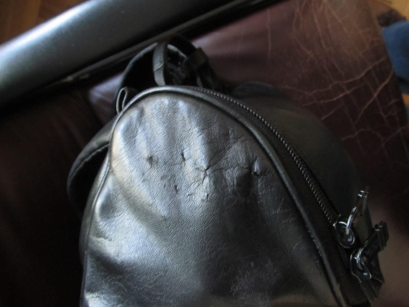 Vintage Tumi Genuine Leather Backpack "DAMAGED - FOR REPAIR" | eBay