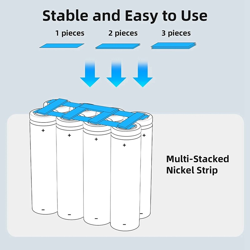 Pure Strips,32Ft 0.15 x 8mm Thick Strips for High Capacity Battery ...