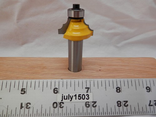 (1) NEW 5/32" R Double Roundover Carbide Tip Router Bit 1/2" Shank ...