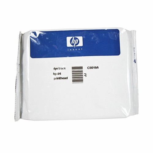 Genuine HP 84 Black Printhead C5019A DesignJet 10PS 20PS 30 50PS 90 120 ...