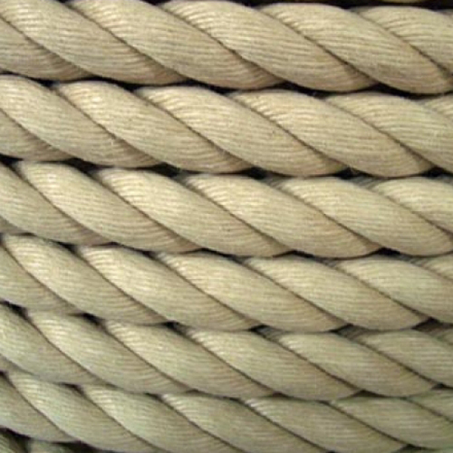 3 Strand Synthetic Hemp Rope 20mm diameter 5,10,15 or 20m Natural ...