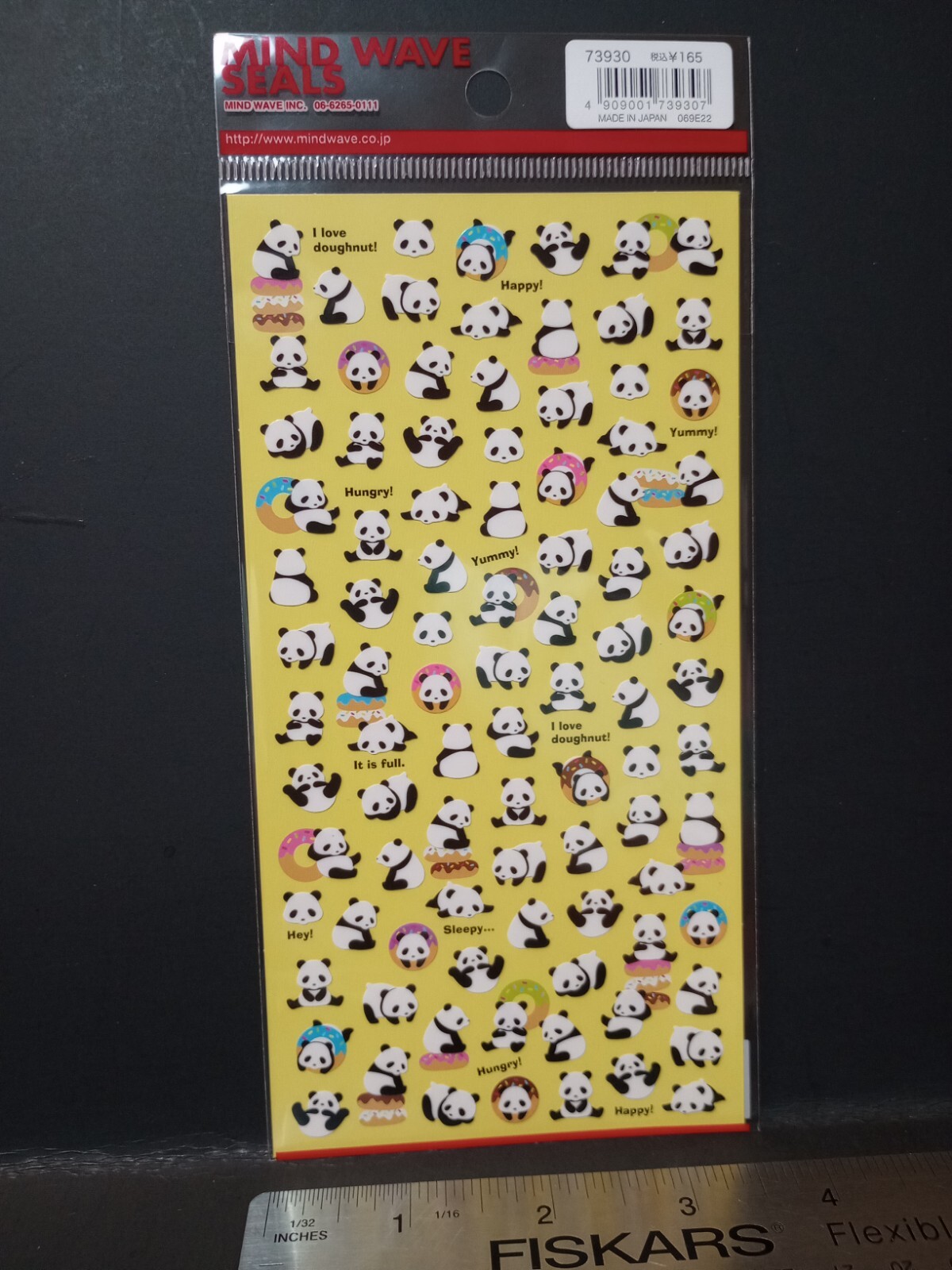 Stickers Cute Kawaii Panda Bears Mini Sticker Pack NOS | eBay