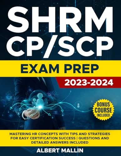 SHRM CPSCP Exam Prep: Masteri - VERY GOOD | eBay