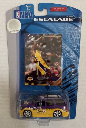 Kobe Bryant NBA Upper Deck Escalade 1:64 Scale Die Cast Collectible Car ...