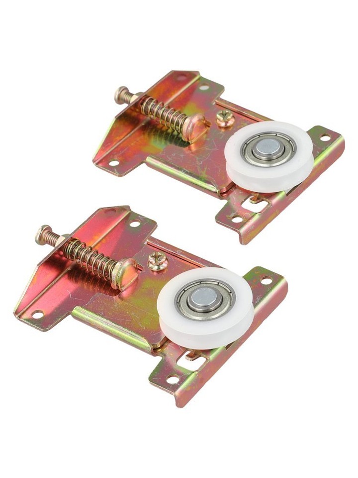 Sliding Door Rollers U Groove Pulley Metal Wheels for Smooth Cabinet ...