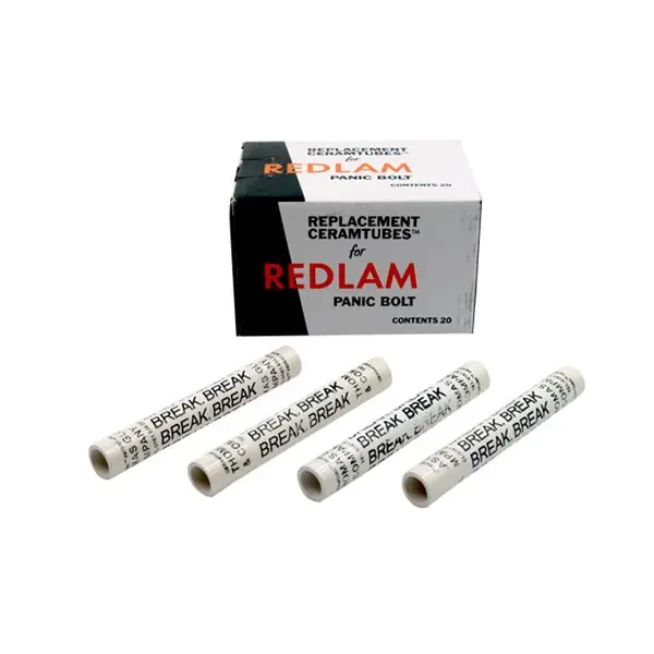 Ceramic Break Glass Tube Replacement Redlam Emergency Exit Panic ...