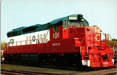 Bessemer & Lake Erie Railroad Co EMD SD18 Locomotive #853, Chrome ...