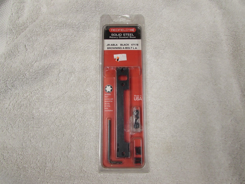 Redfield JR-ABLA One Piece Steel Scope Mount Base Browning A-Bolt Long ...