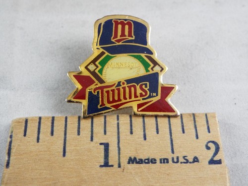 MAJOR LEAGUE BASEBALL PIN MINNESOTA TWINS BALLCAP | eBay