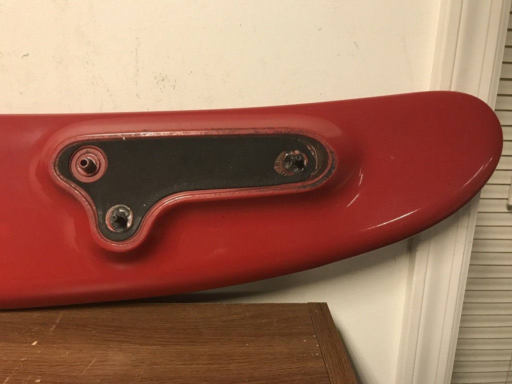 1998 FORD ESCORT ZX2 REAR SPOILER WING RED #7134 | eBay