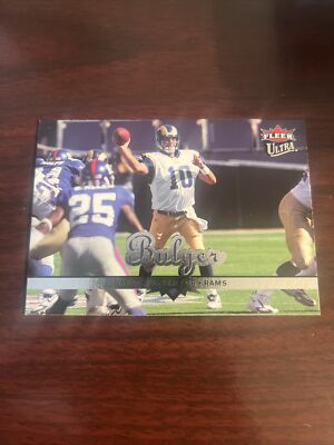 2006 Fleer Ultra Marc Bulger #176 St Louis Rams West Virginia ...