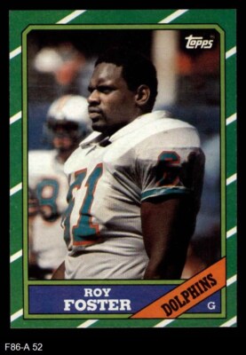 1986 Topps #52 Roy Foster Dolphins Southern California 8 - NM/MT | eBay