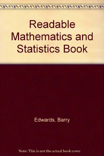 Readable Mathematics and Statistics Book by Edwards, Barry Hardback ...