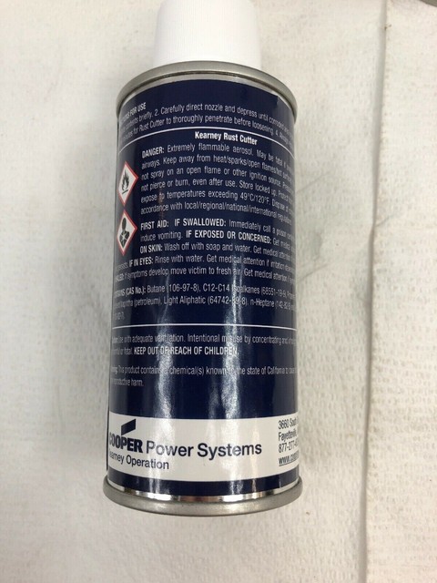 Kearney Rust Cutter by Cooper Industries 5 Oz Spray Can Hott Deals ...
