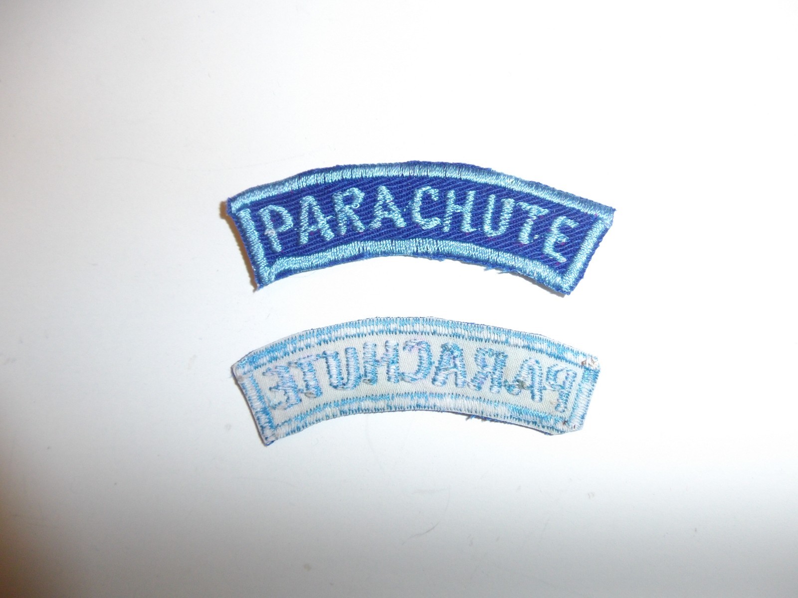 e2164C WW2 US Army 509 PIR Airborne Parachute Tab 5th Army C Company ...