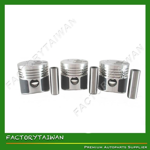 Piston Set STD for Mitsubishi K3B (100% Taiwan Made) x 3 PCS | eBay