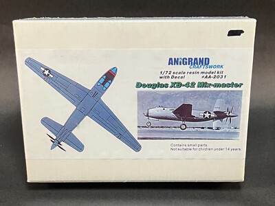 AniGrand Craftswork Resin Model Kit AA-2031 1:72 Scale Douglas XB-42 ...