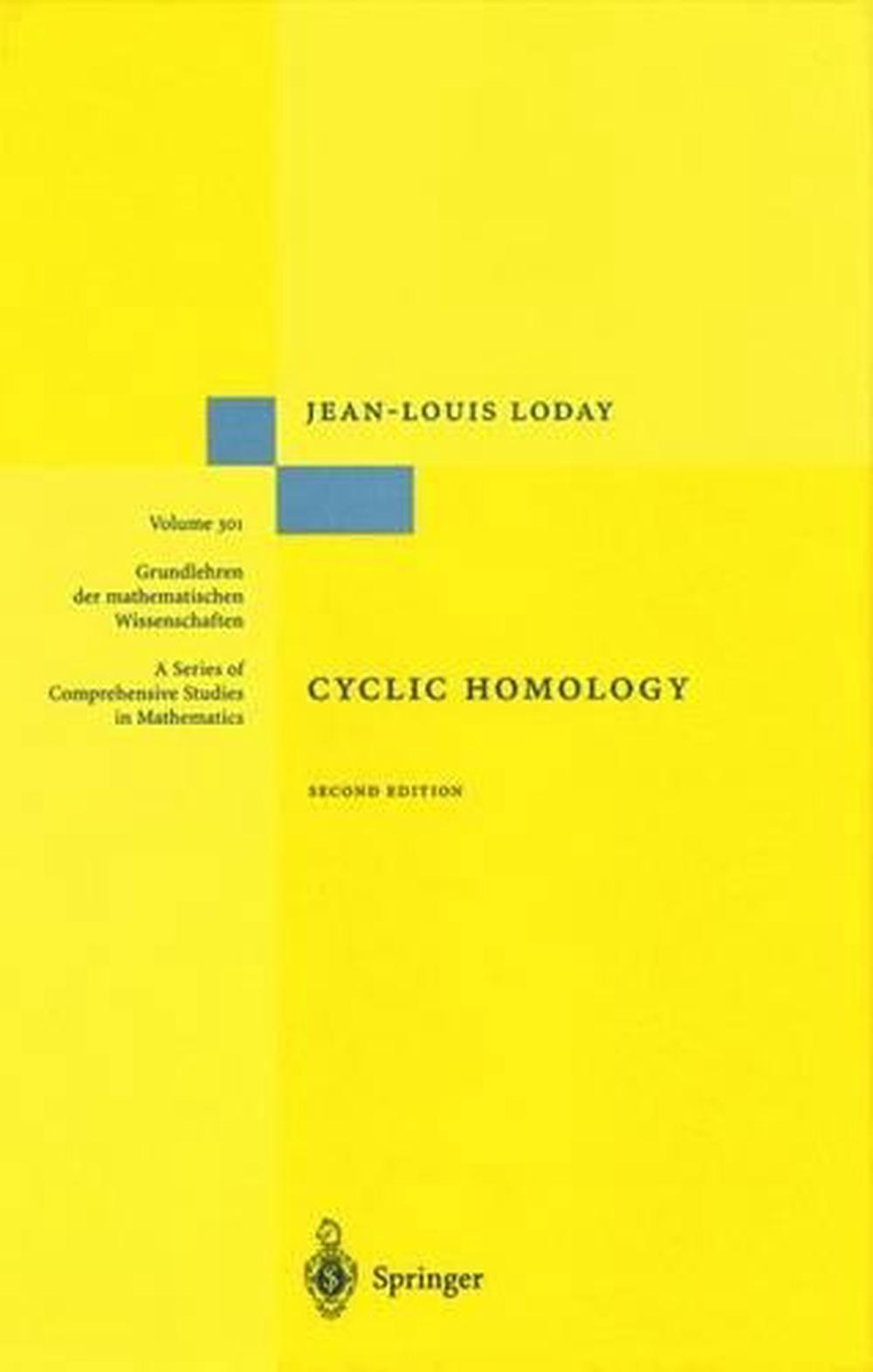 Cyclic Homology by Jean-Louis Loday (English) Paperback Book ...