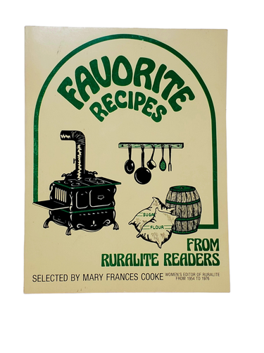 More Favorite Recipes Cookbook from Ruralite Magazine Readers 1981 | eBay