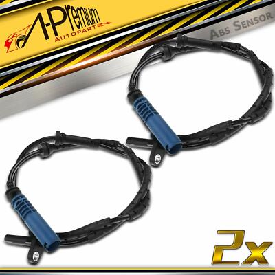 A-Premium 2x ABS Wheel Speed Sensor Front Side for BMW X3 2004-2010 ...