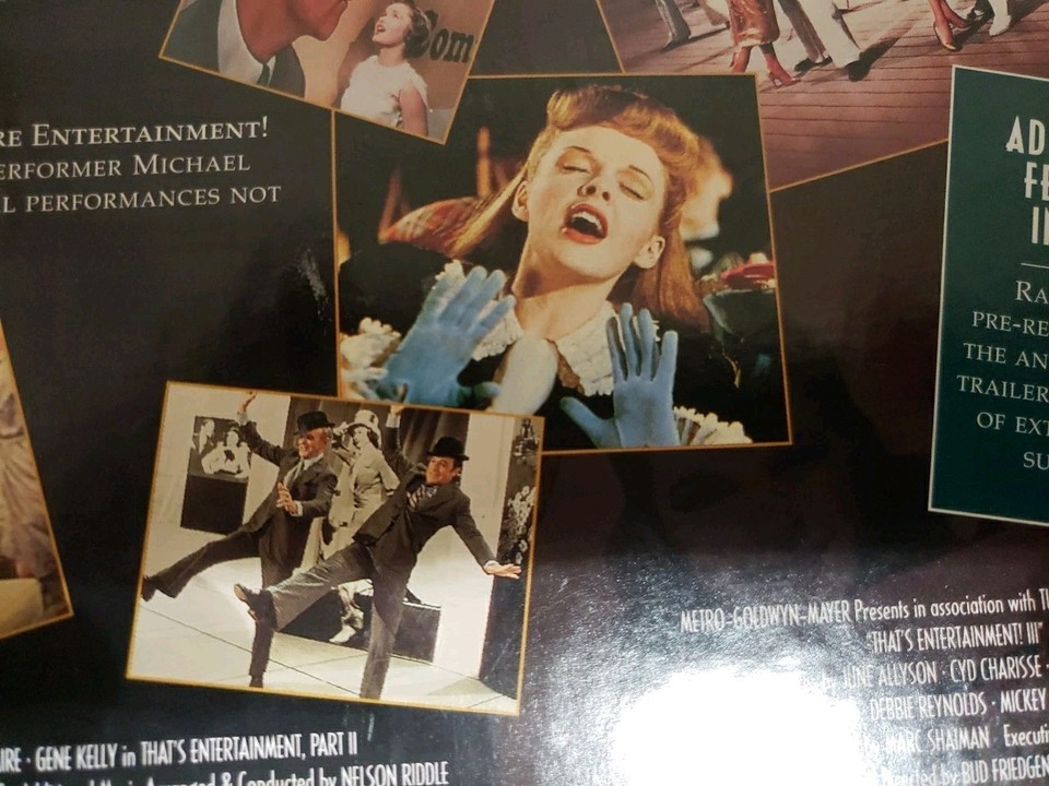 THAT'S ENTERTAINMENT!: THE ULTIMATE MUSICAL TREASURYLaserdisc BOX SET ...