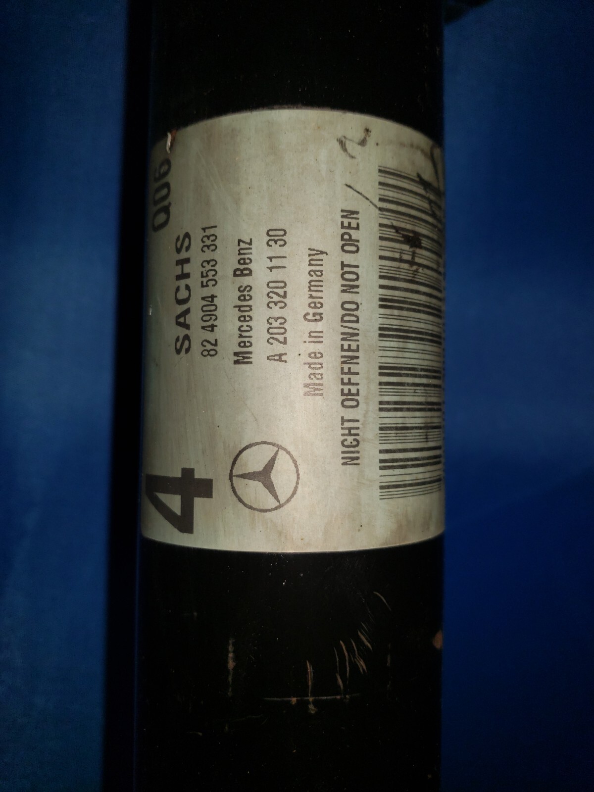 02-05 Mercedes W203 C230 Coupe Front Right & left Shock Absorber Struts ...