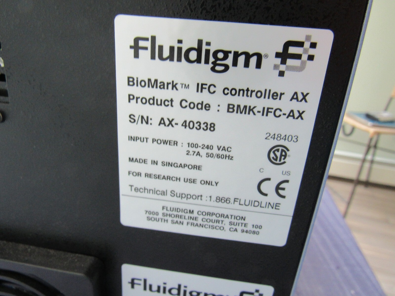 Fluidigm BioMark IFC AX Controller AX BMK-IFC-AX GUARANTEED | eBay