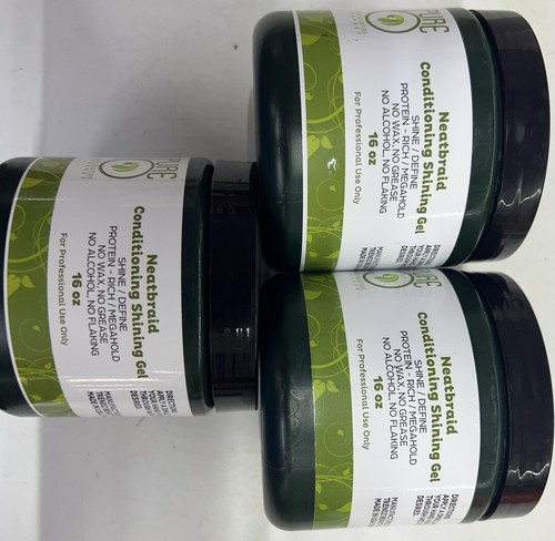Pure O Natural Neat EZ Braid Beauty Professional Cond. Shining Gel 16 ...