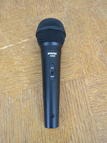 Shure C608 Dynamic Cardioid Microphone - Black - TESTED | eBay