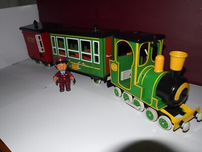 Postman Pat Train Greendale Rocket with Ajay - Motorised or Push Along ...