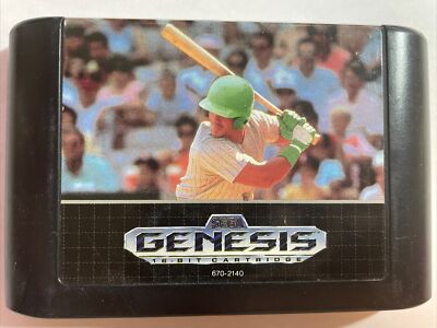 Sports Talk Baseball (Sega Genesis, 1992) Authentic; Tested 10086012118 ...