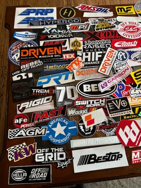 Decals Stickers 116PC SET Offroad Overland racing trails outland | eBay