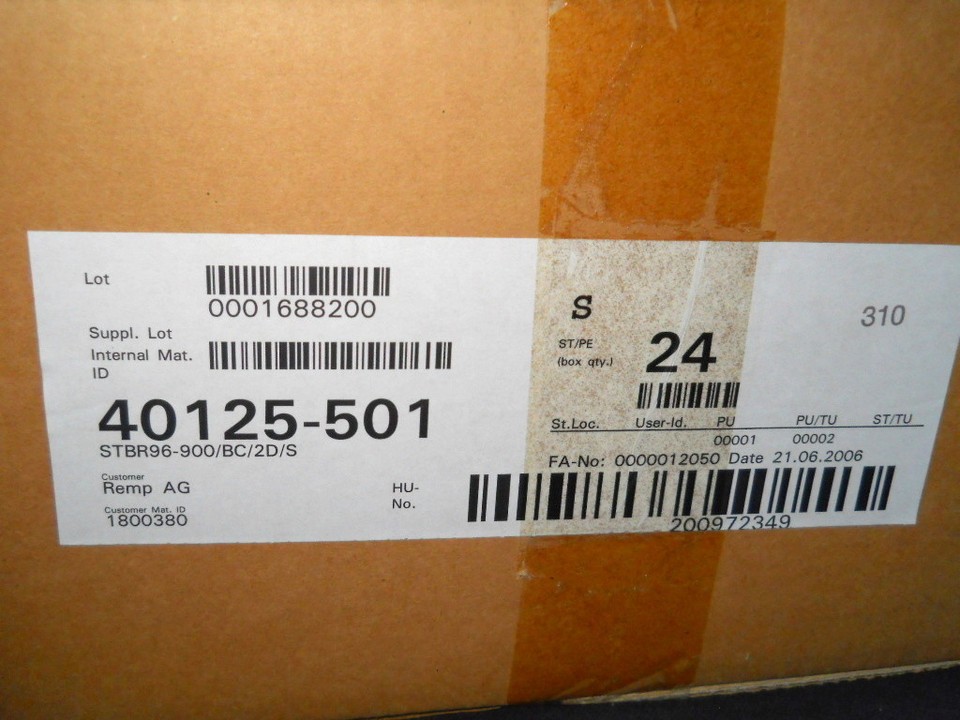 (24) Nexus REMP 96-Way 2D Barcode Heat Seal Microtubes & Racks, STBR96 ...