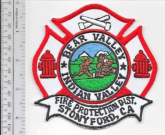 Indian Valley Fire Protection District Bear Valley & Stonyford ...
