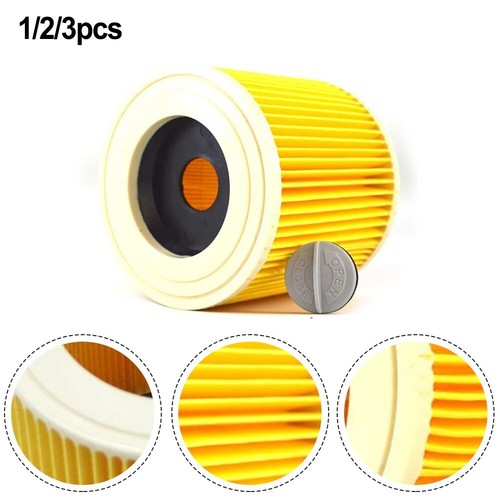 Washable and Reusable Pleated Cartridge Filter for Karcher WD WD2 WD3 ...