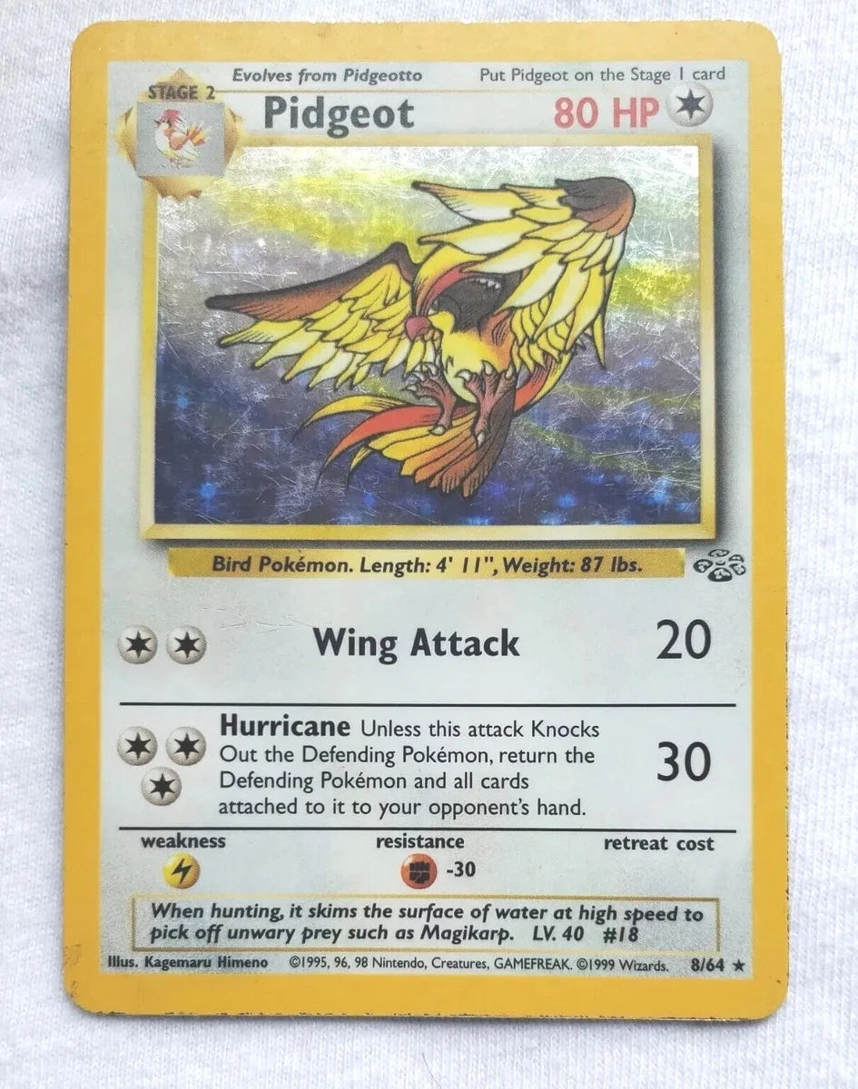 Pidgeot Card