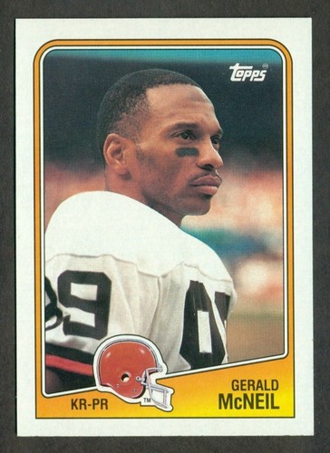 1988 TOPPS NFL Football Trading Card #90 🏈 GERALD McNEIL, Cleveland ...